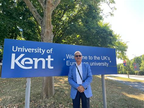 Visited Kent University Uk Met Dr Robert Bob Green Who Is Currently Dr Keshav Kumar