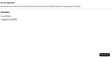 Async Retrieval Of State Via Helper Object Primitive Solution Codesandbox