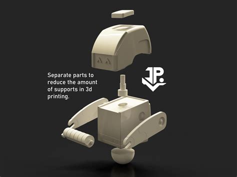 🤖 Mo M0 Robot Wall E Walle M 0・archivo Stl Para ・cults