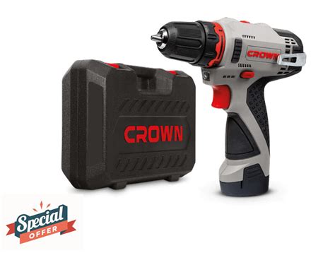 Crown Special Offer 12v Cordless Drill And Driver