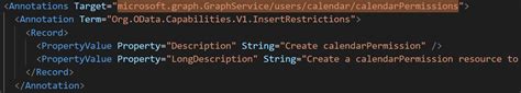 Fix Wrong `annotations Target` Values For Some Navigation Properties