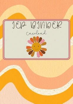 Iepsped Binder Covers By Amber Sands Tpt