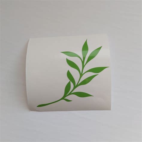 Leaf Decal Etsy