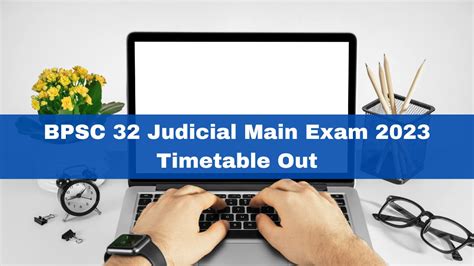 BPSC Judicial Main Exam Timetable Out At Bpsc Bih Nic In Exam To Start Soon
