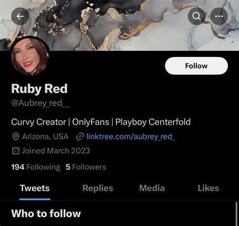 Ruby Red On Twitter I Dont Have Any Other Twitter Pages Aubrey Red Is A Fake Account And