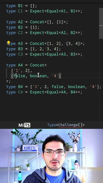 Concat Typescript Type Challenges 533 Easy Youtube