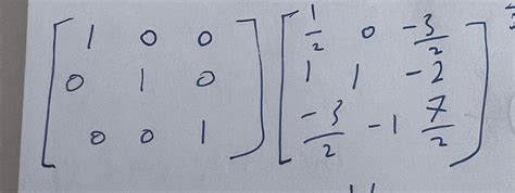 I Was Trying To Find Inverse Of Matrix By Row Operation My Attempt Is