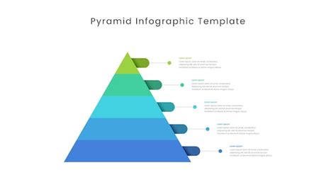 Premium Vector Pyramid Infographic Template With 5 Levels