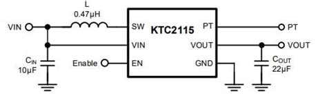 Ktc2115 Synchronous Boost Regulator Kinetic Technologies Mouser