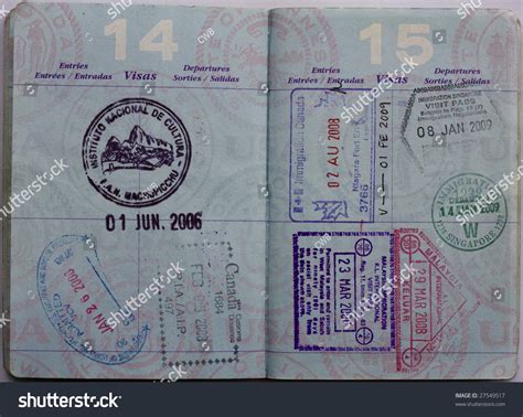 American Passport Pages