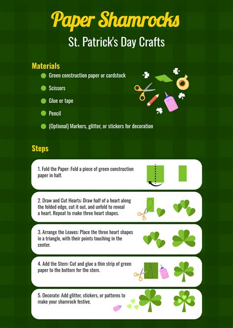 Free St Patricks Day Menu Template To Edit Online