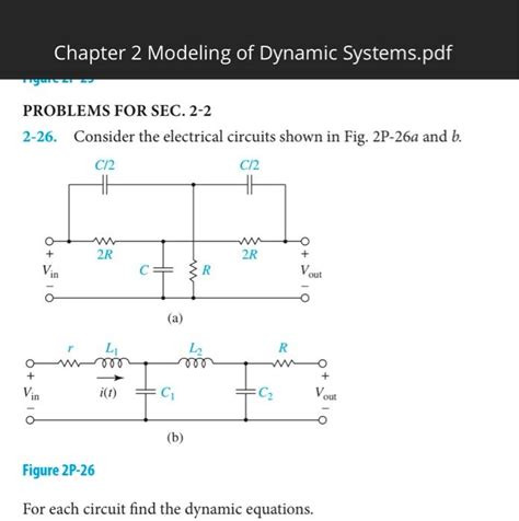 solved chapter 2 modeling of dynamic systems pdf mgur