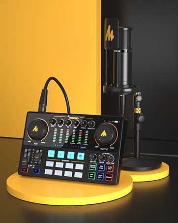 Audio Interface Podcast Equipment Maono Maonocaster All In