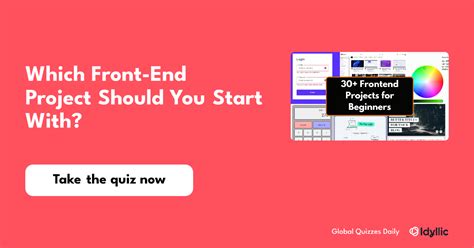 Which Front End Project Should You Start With
