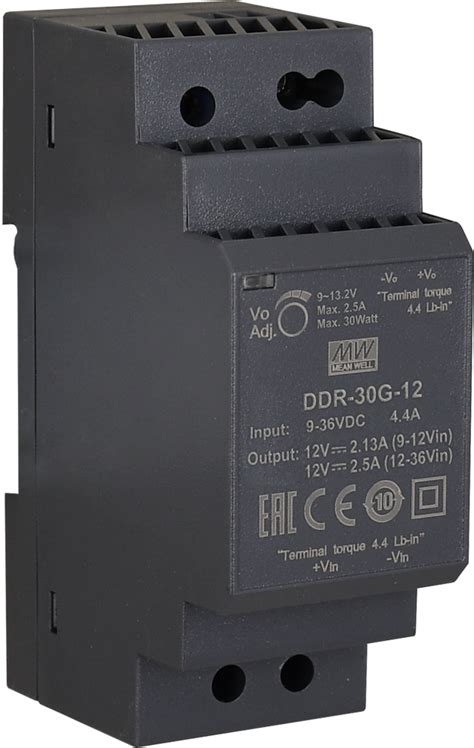 Ddr 12v60w5a Przetwornica Dcdc Na Szynę Din Ddr 60g 12