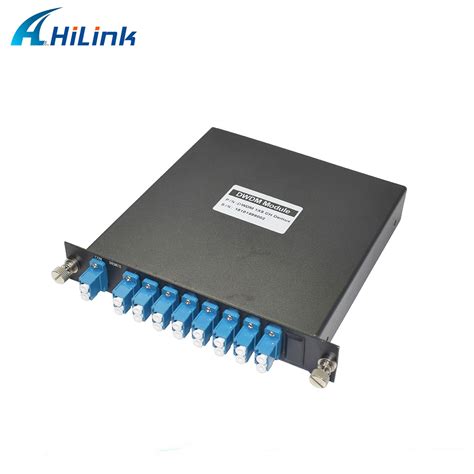 CH DWDM Module Pluggable LGX Box Package DWDM Mux Demux Dual Fiber With LC UPC