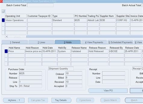 Learnings Of An Oracle Apps Consultant Payables Hold Release Workflow