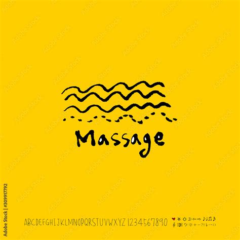 손으로 그린 알파벳 일러스트 Stock Vector Adobe Stock