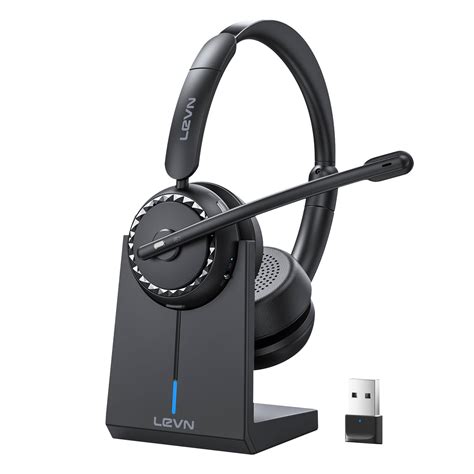 Levn Wireless Headset Wireless Headset With Mic For Work Noise
