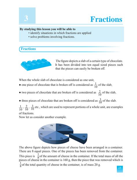 SOLUTION Fractions Notes And Exercises Studypool