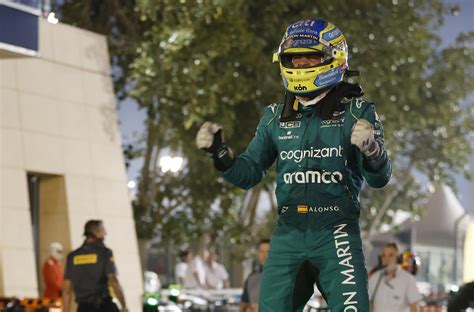 In pictures: Fernando's first AMF1 podium - Aston Martin F1 Team