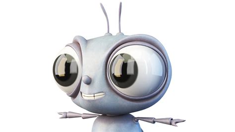 Cartoon Fly Character 3d Turbosquid 2070248