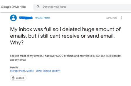 Gmail Storage Full After Deleting Emails Expert Ways To Fix It