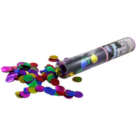 Press Button Poppers Foil Confetti 25cm