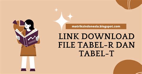 Tabel R Dan Tabel T Untuk Uji Statistika Data ~ Matriks Indonesia