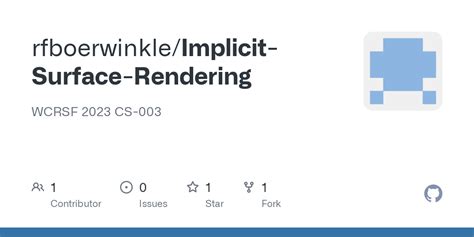 github rfboerwinkle implicit surface rendering wcrsf 2023 cs 003