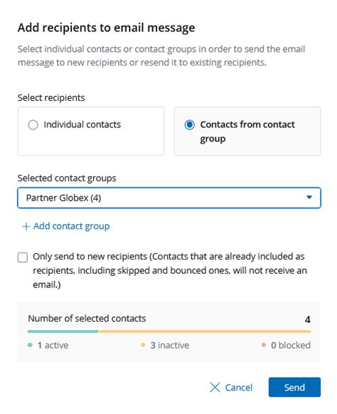 creating testing and sending email messages doo hilfecenter