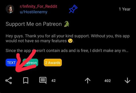 How To Disable Share Button On Posts Rinfinityforreddit
