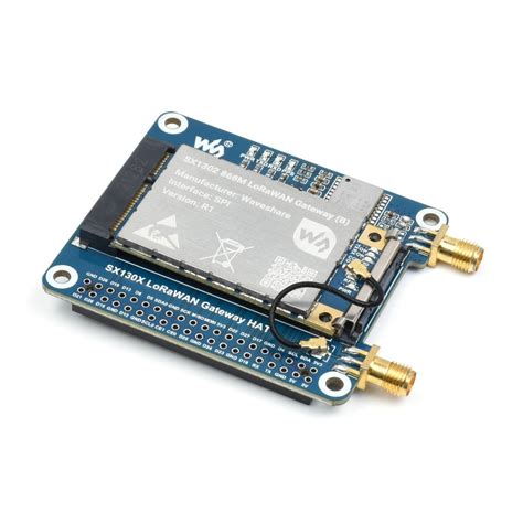 Sx130x 868m915m Lorawan Gateway Modulehat For Raspberry Pi Standard