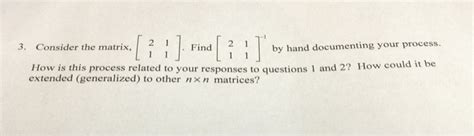 Solved Suppose You Are Teaching Math 223 Linear Algebra And