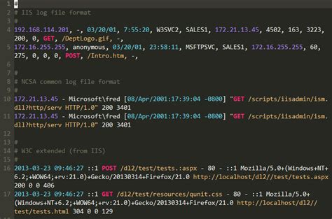 A Vim Log File Syntax Plugin N Wjack S Blog