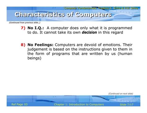 Computer Fundamentals Chapter 01 Introduction Ppt