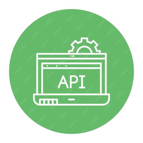 Premium Vector Api Vector Illustration