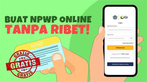 Cara Membuat NPWP Online Gratis, Cepat, dan Tanpa ke Kantor Pajak ...