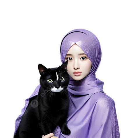 Hijab Girl Holding Paint Ai Generated Ai Generated Girl Headscarf