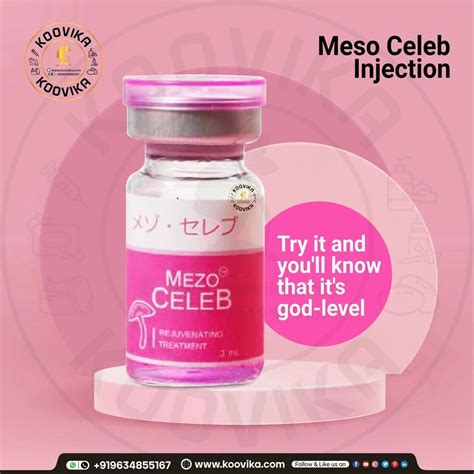 Meso Celeb Injection Packaging Type Bottle Not Suitable For