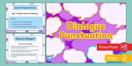 Writing Dialogue PowerPoint Teacher Made Twinkl