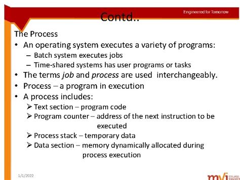 Subject Name Operating Systems Subject Code 10 Cs