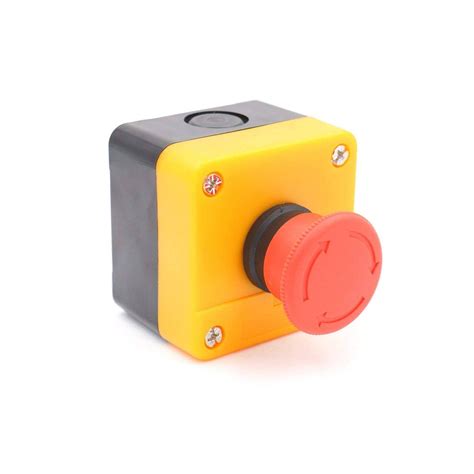 Emergency Stop Switch Push Button Nc Element With Box Rees52