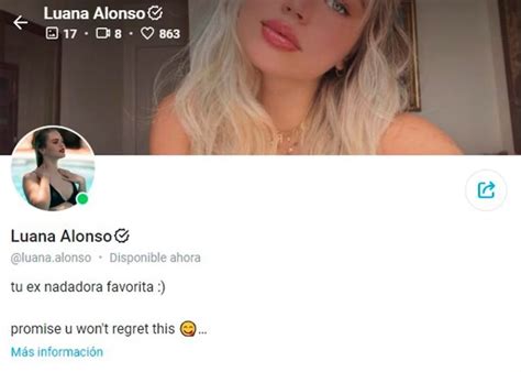 Glamorous Swimmer Luana Alonso Reveals Racy Onlyfans Account After