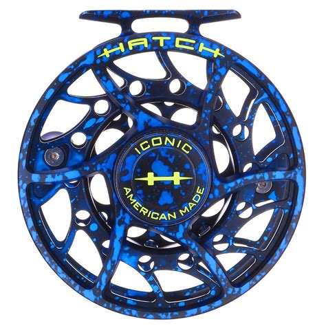Hatch Limited Custom Dark Matter Iconic Reel Large Arbor Fly Reel 3