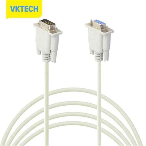 [vktech] Serial Rs232 9 Pin Male To Female Db9 9 Pin Pc Converter Extension Cable Lazada Ph