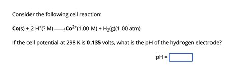 [solved] Consider The Following Cell Reaction [ Mathr