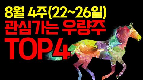 타점이 왔어요 약세장에서도 버틸 수 있는 저평가 우량주 스윙투자용 기업 Top4 Youtube