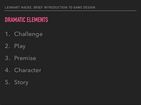 Brief Introduction To Game Design