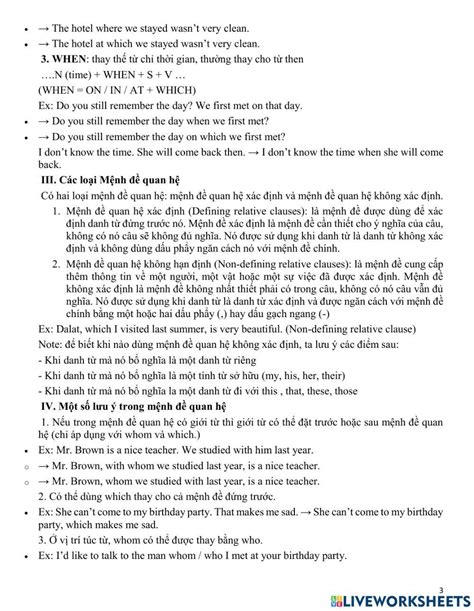 Vũ Kim Đạt Relative Clause 2120834 Liveworksheets
